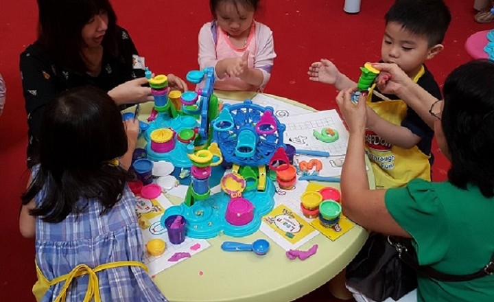 PLAY-DOH® Shape A Colorful Community Play Date - Let's Roll With Carol