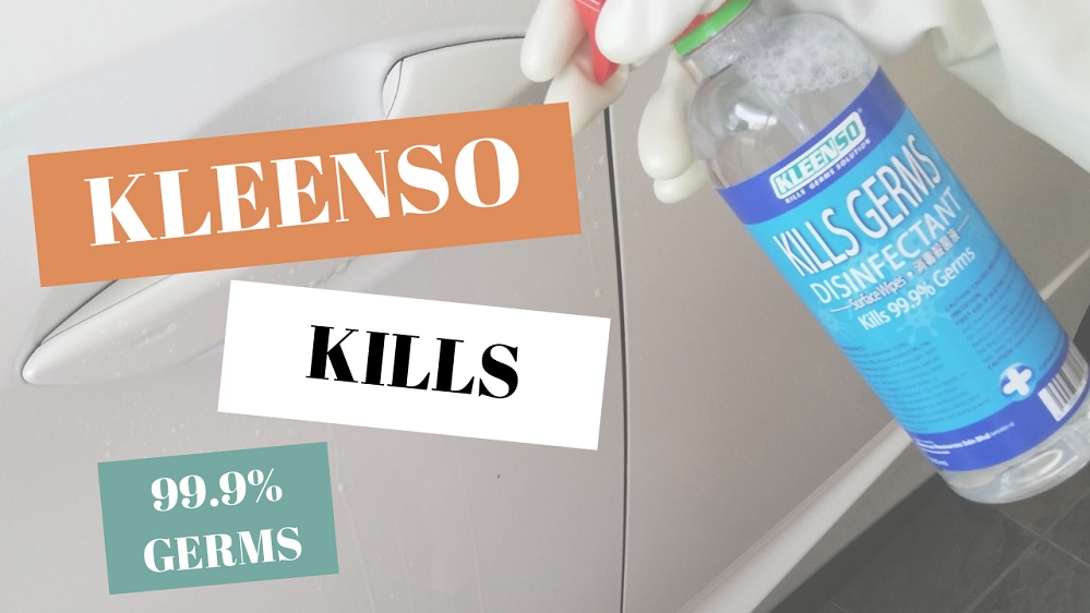 (Review) Sanitizing My Home using Kleenso Kills Germs Disinfectant ...